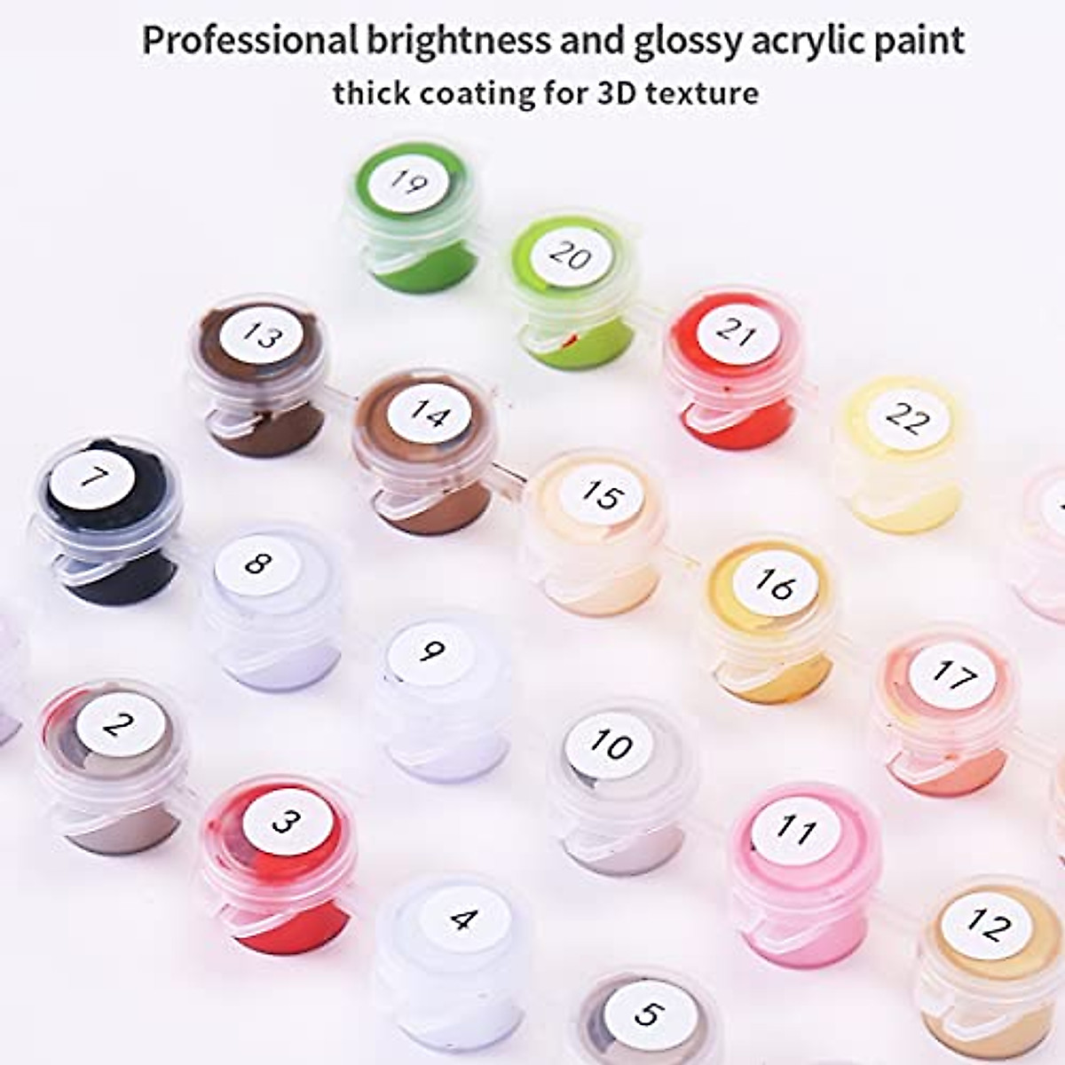 RUOPOTY Paint by Number for Adults Number Canvas Painting DIY Oil Painting Gift Kit Home Wall Living Room Bedroom Decoration (Orange Beach) 99921