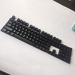 Suitable for Corsair Strafe RGB mk.2 K70 K68 K63 K65 K95 K90 Keyboard keycap, 104 Keys. Spare keycaps for Mechanical Gaming Keyboard