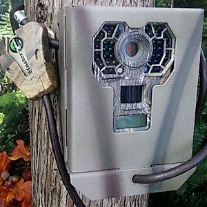 Camlockbox Theft-Deterrent Powder-Coated Steel Security Box Compatible with Stealth Cam G Series Trail Cameras (17700)