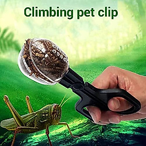 DONGKER Reptile Feeding Clamp,Lizard Catch Tongs for Reptiles Fish Tank Aquariums