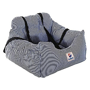 BLOBLO Dog Car Seat Pet Booster Seat Travel Safety Dog Bed for Car with Storage Pocket