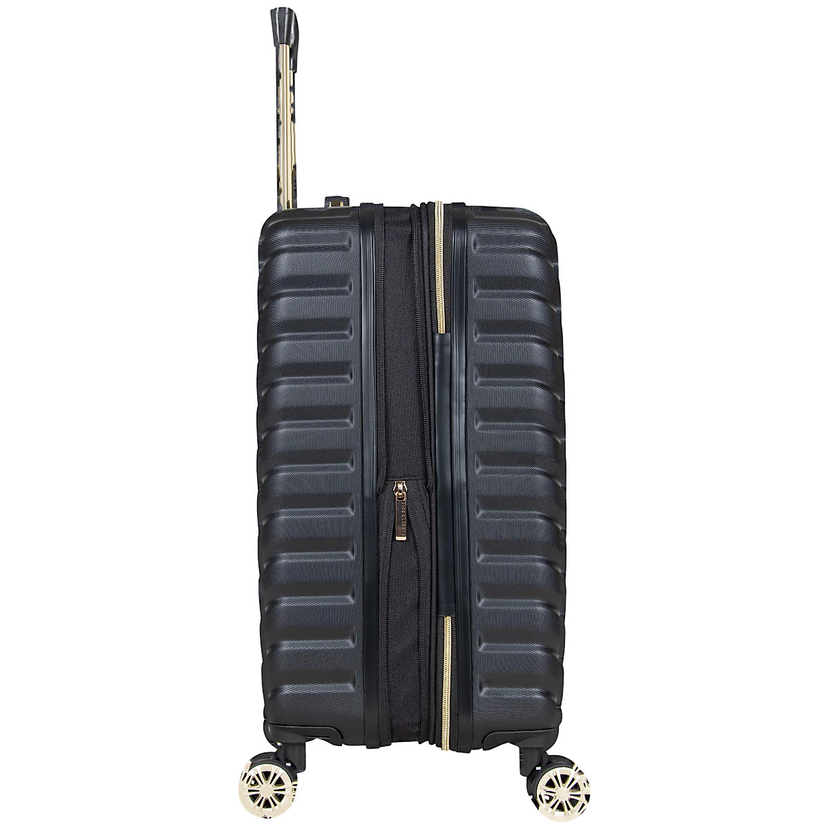 Kenneth Cole REACTION Women's Sophie Backpack Silky Nylon 15" Laptop & Tablet RFID Bookbag for School, Work, & Travel, Black with 20" Carry-On, One Size