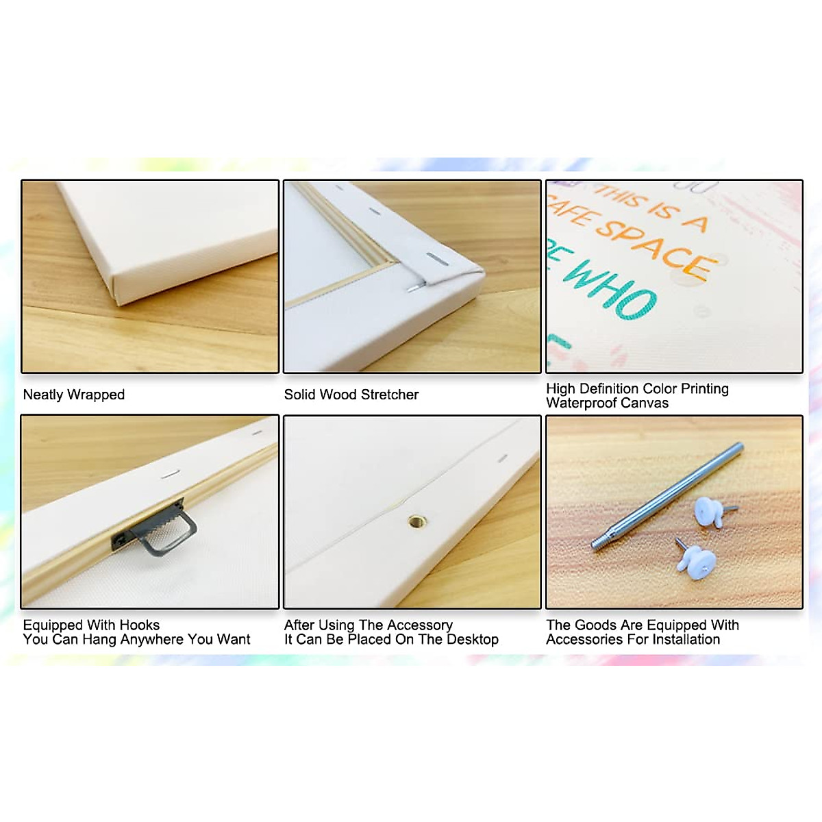 BIWSHA I Just Freaking Love Cows OK Canvas Wall Art Prints Decor for Home Bedroom Living Room Office Farm，Farm Animal Themed Paintings Art Decor 14x11 Inches，Retro Cow Silhouette Art Gifts