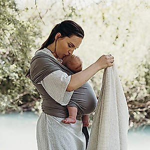 Boba Baby Wrap Grey and Boba Baby Carrier Classic in Dusk Bundle