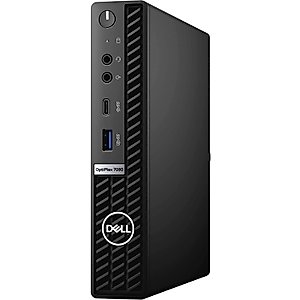 Dell OptiPlex 7080 XE Micro Form Factor Mini PC Business Desktop Computer [Windows 11 Pro], Intel 6-Core i5-10500T, 16GB DDR4 RAM, 1TB PCIe SSD, Wi-Fi 6, Bluetooth 5.1, Ethernet, Display Port, RJ45