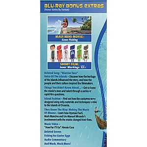 Disney Moana - Exclusive 32-Page Storybook (Blu-ray + DVD + Digital HD)