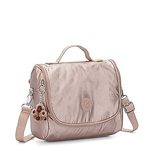 Kipling Kichirou Metallic Lunch Bag Quartz Metallic