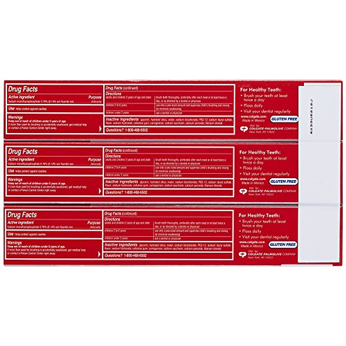 Colgate Baking Soda and Peroxide Whitening Toothpaste - 8 ounce (3 Pack)