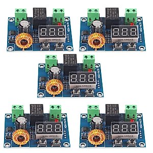 Diitao 5PCS 12V-36V DC Voltage Protection Module XH-M609 Digital Low Voltage Protector Disconnect Switch Protection Module