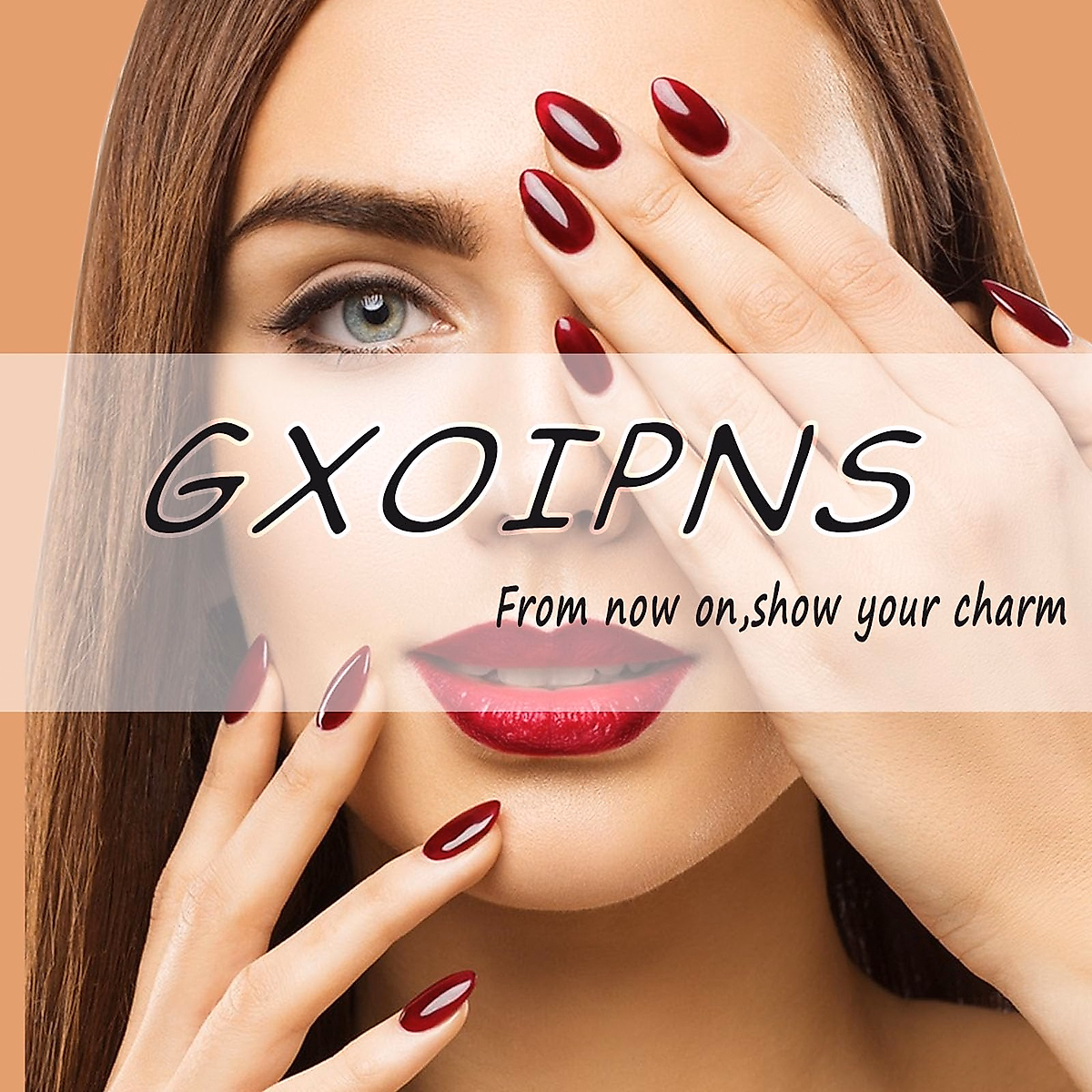 Short Press on Nails Medium Almond Cat Eye Fake Nails False Nails with Glitter Sparkly Designs Blue Full Cover Acrylic Nails Light Luxury and Glossy Artificial Nails for Women 24Pcs