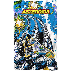 Atari Blast Fleece Blanket White 36X58