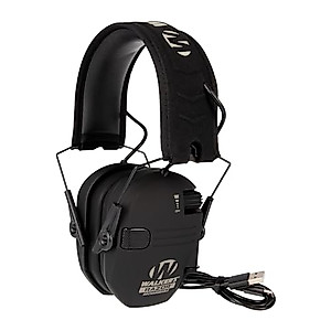 Walker's Rechargable, Black, One Size