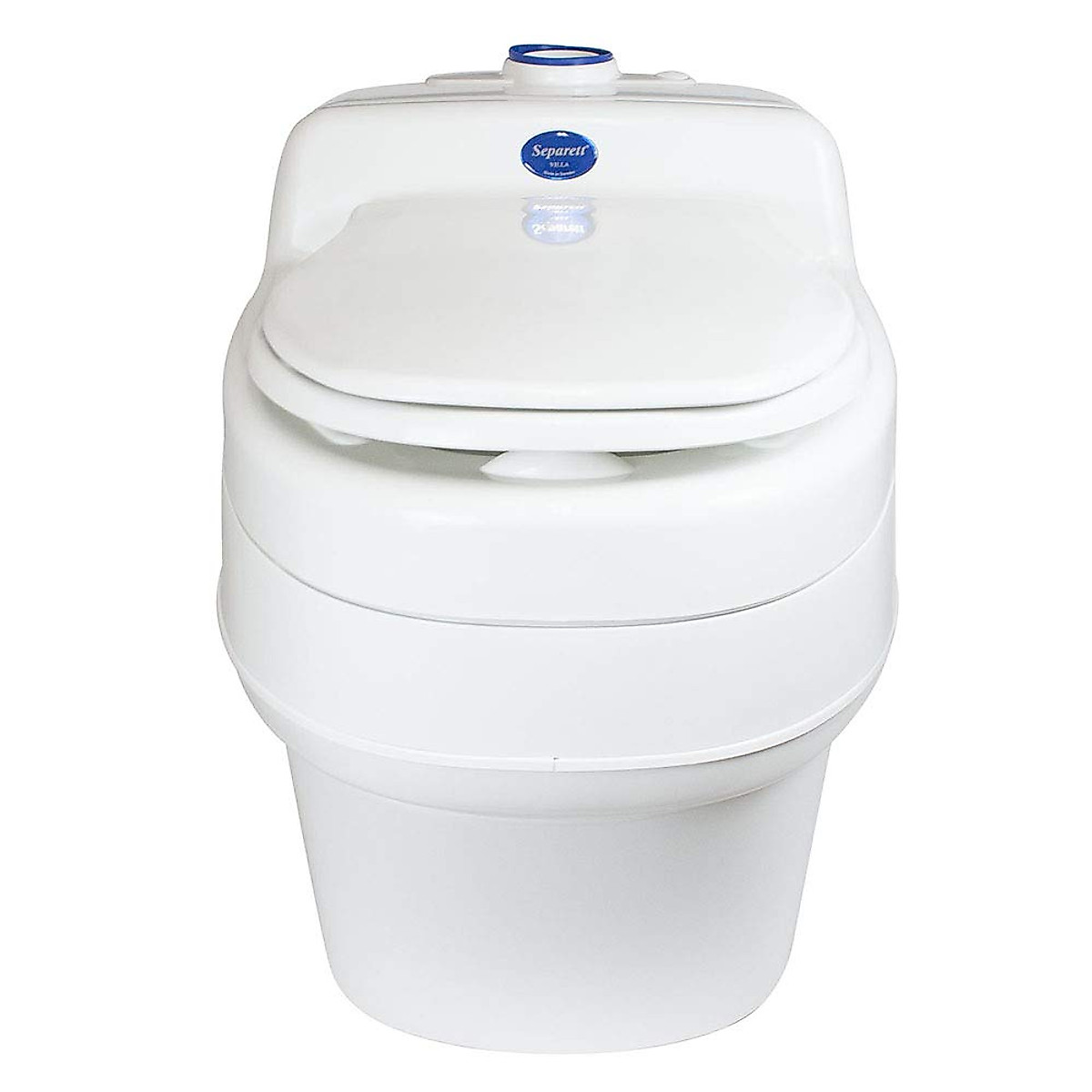 Separett Villa 9215 AC/DC 12V Urine Diverting High Capacity Waterless Composting Toilet