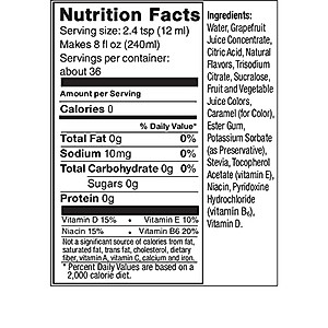 SodaStream Pink Grapefruit Zero Calorie, 14.8 Fl Oz (Pack Of 2)