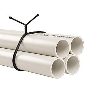 Nite Ize, Inc. GT64-01-R3 Nite Ize Original Gear, Reusable Rubber, 64 Inch, Black, Made in the USA Twist Tie, 64"-2 Pack