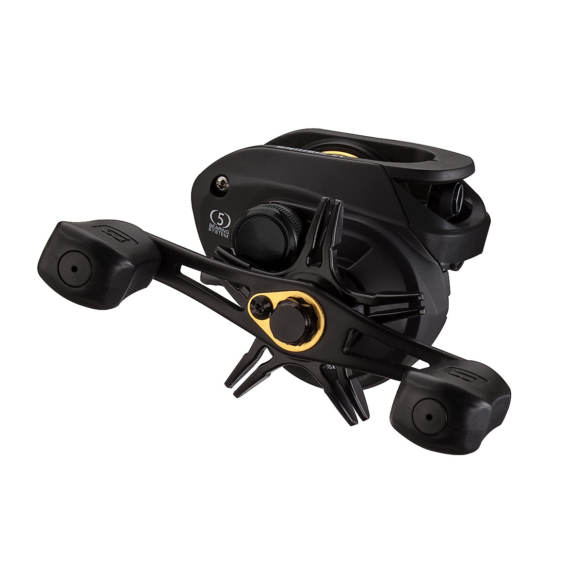 13 FISHING - Origin R1 Baitcast Reel - 8.1:1 Gear Ratio - Right Hand Retrieve (100 Size) (Fresh) - OR1-8.1-RH,Black/Gold