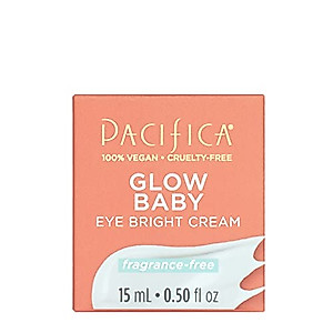 Pacifica Glow Baby Eye Bright Cream Cream Unisex 0.5 oz