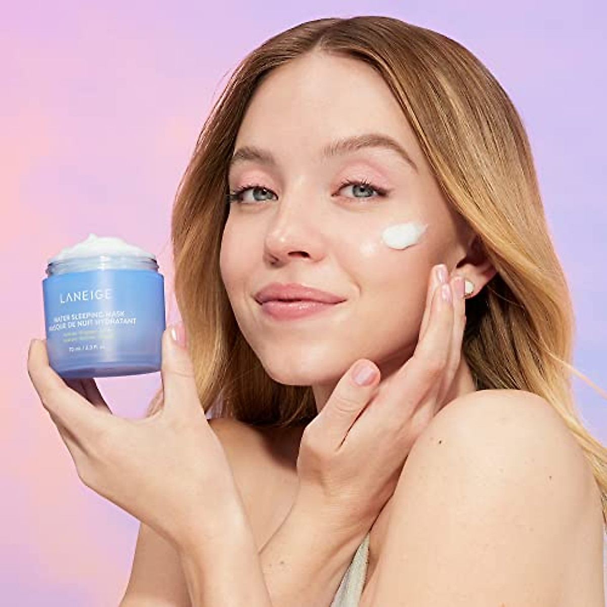 LANEIGE Water Sleeping Mask: Visibly Brighten, Boost Hydration, Squalane