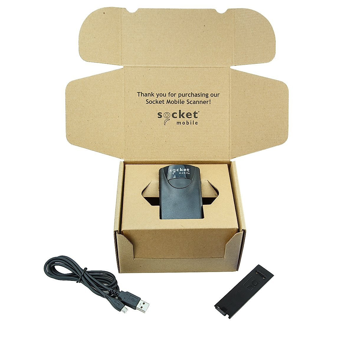 SOCKET S800, 1D Barcode Scanner, Black