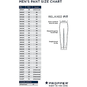 Propper Men's Uniform Tactical Pant, Black, 28'' x 37''