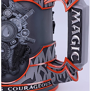Nemesis Now Magic The Gathering Five Colour Wheel Tankard, Resin, Grey, 1 Count (Pack of 1)