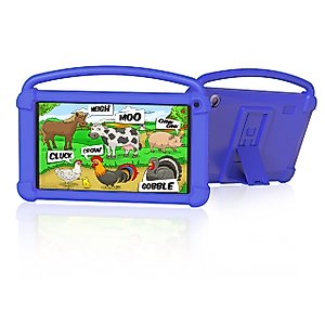 BYYBUO Kids Tablet, 7 inch Tablet for Kids, Android 11 Tablets, Children Tablet with Shockproof Case