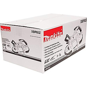 Makita XBP02Z 18V LXT Lithium-Ion Cordless Portable Band Saw, Tool Only