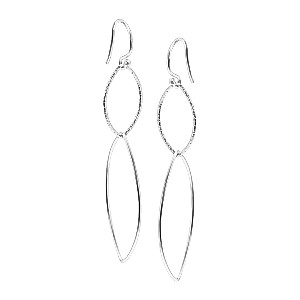 Silpada 'Interlocking' Drop Earrings in Sterling Silver