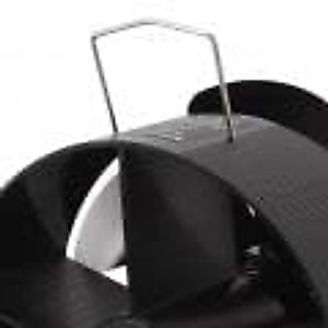 Ymiko 6 Blades Fireplace Fan Thermoelectric Wood Stove Fan Heat Powered Air Circulation for Home