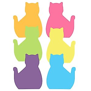 360 Sheets Cat Sticky Notes Set, Cat Lover Gifts for Women, Cute Cat Office Supplies, Office Desk Accessories for Work School Office