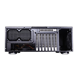 SilverStone Technology GD08B Home Theater Computer Case with Aluminum Front Panel for E-ATX/ATX/Micro-ATX Motherboards GD08B-x