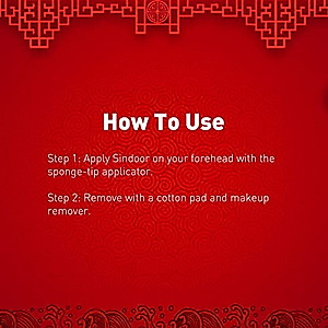 Pam Herbals Bridal Crystal Liquid Long Lasting Water Resistant Sindoor 4ml (Maroon)