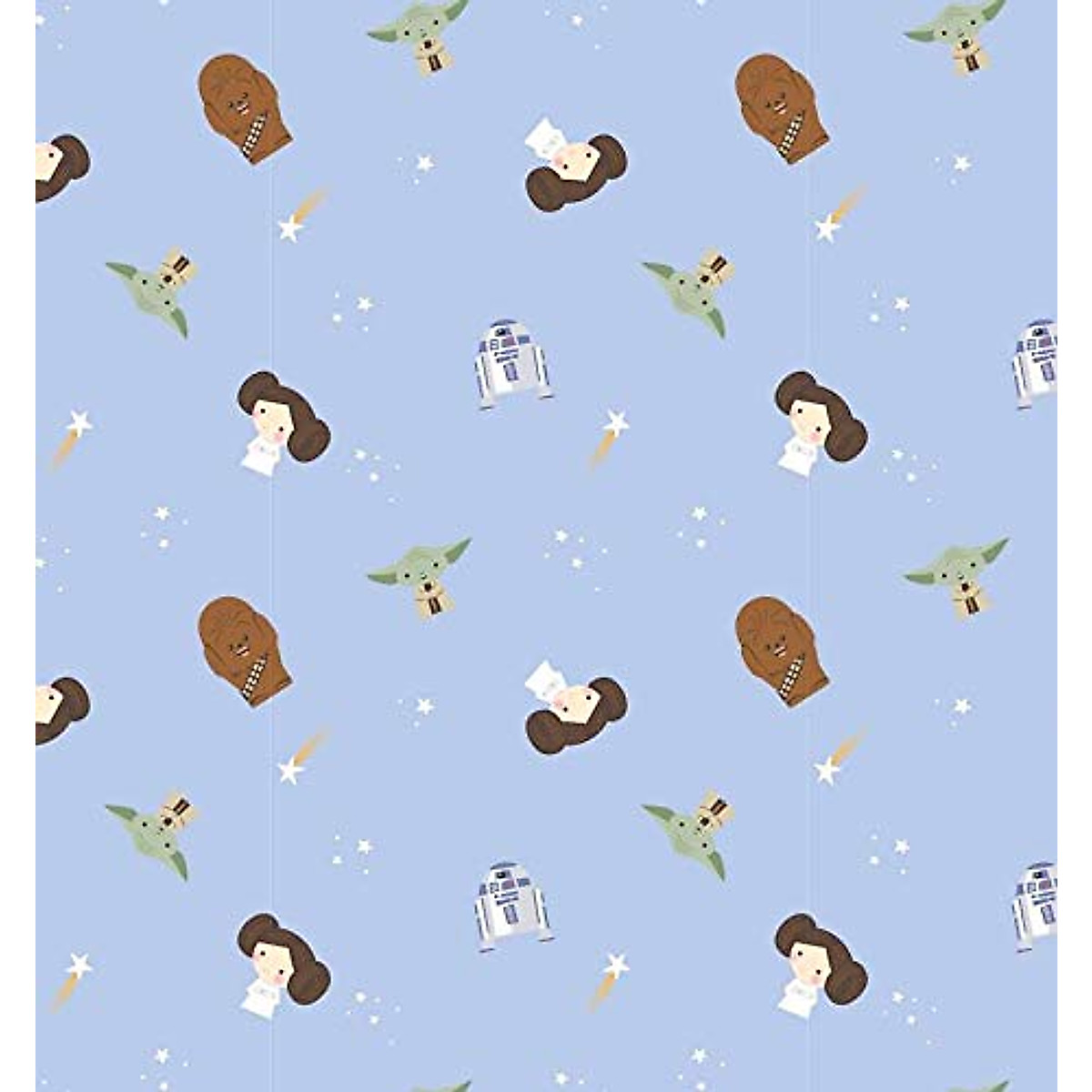 Rebel Dreams Blue Fabric by The Yard or Half Yards 100% Cotton (Full Yard(36 43))