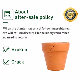 BESTTOYHOME 48 Pcs Small Mini Clay Pots 2'' Terracotta Pot Clay Ceramic Pottery Planter Cactus Flower Pots Succulent Nursery Pots- Great Plants,Crafts,Wedding Favor