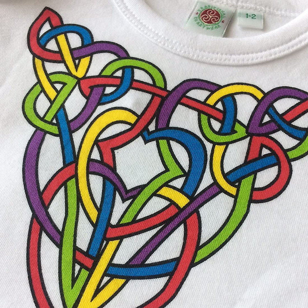 Carrolls Irish Gifts Green Babies Vest Designed As Irish Dancing Dress With Celtic Design, 1-2 Years