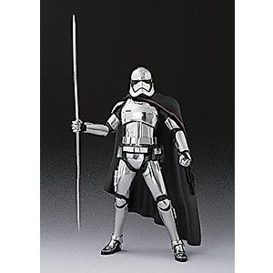 S. H. Figuarts Star Wars CAPTAIN PHASMA (THE LAST JEDI) about 155 mm ABS & PVC painted action figure