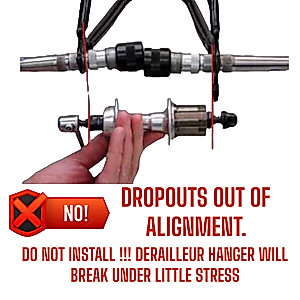 Derailleur Hanger 65 Compatible with Specialized Stumpjumper Hardrock Hotrock S-Works Enduro Fatboy Camber Epic Crave Rockhopper Bicycles Part Numbers 9895-4021