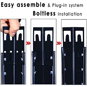 4-Tier Storage Shelves, Adjustable Freestanding Metal Shelving Unit 63" High 31.5" Wide 16" Deep Heavy Duty Utility Rack, Boltless Assembly Garage Storage Shelves for Warehouse Garage Pantry Kitchen
