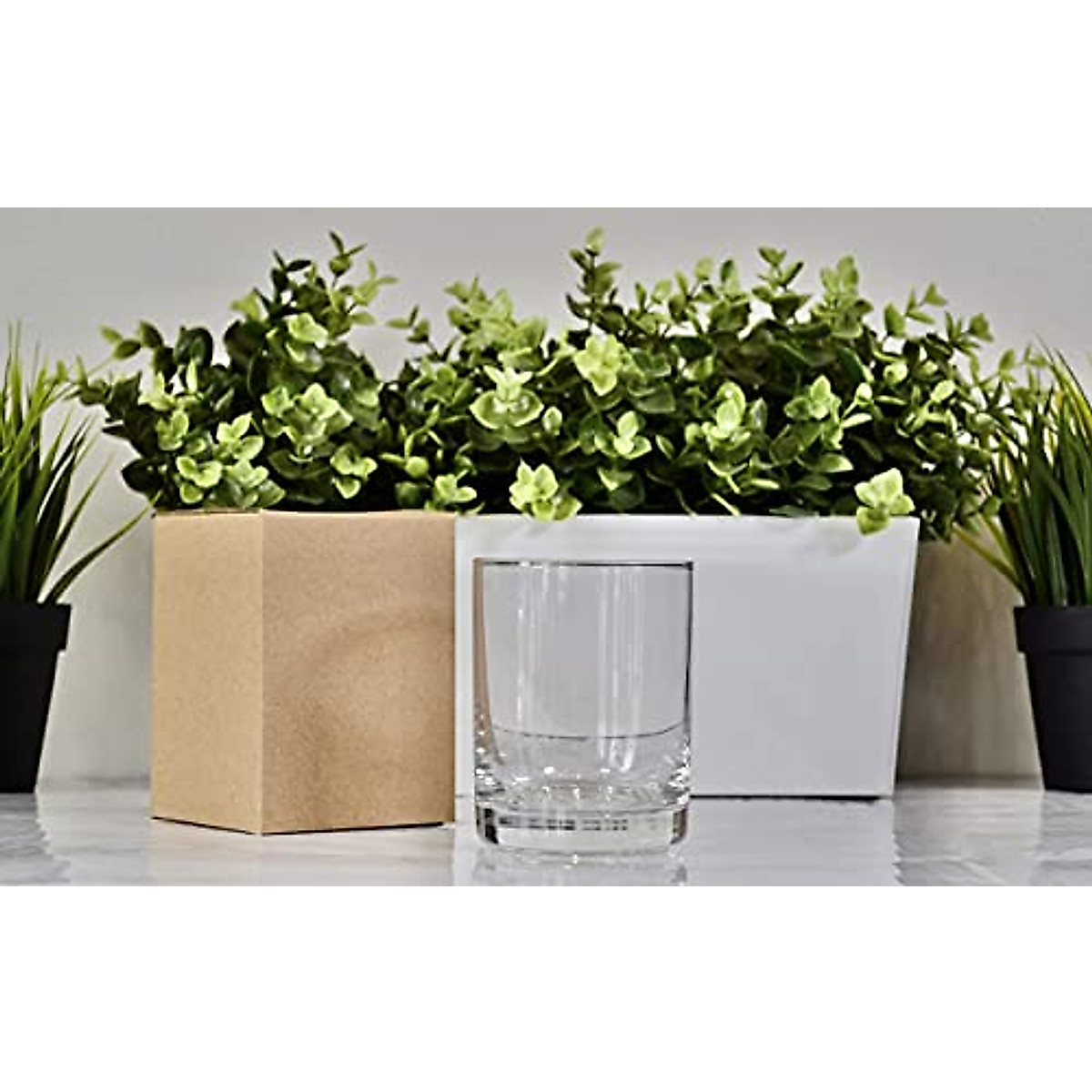 Personalized Whiskey Glass Engraved with Your Custom Text -12oz Customized Glass for Old Fashioned, Cocktails or Bourbon