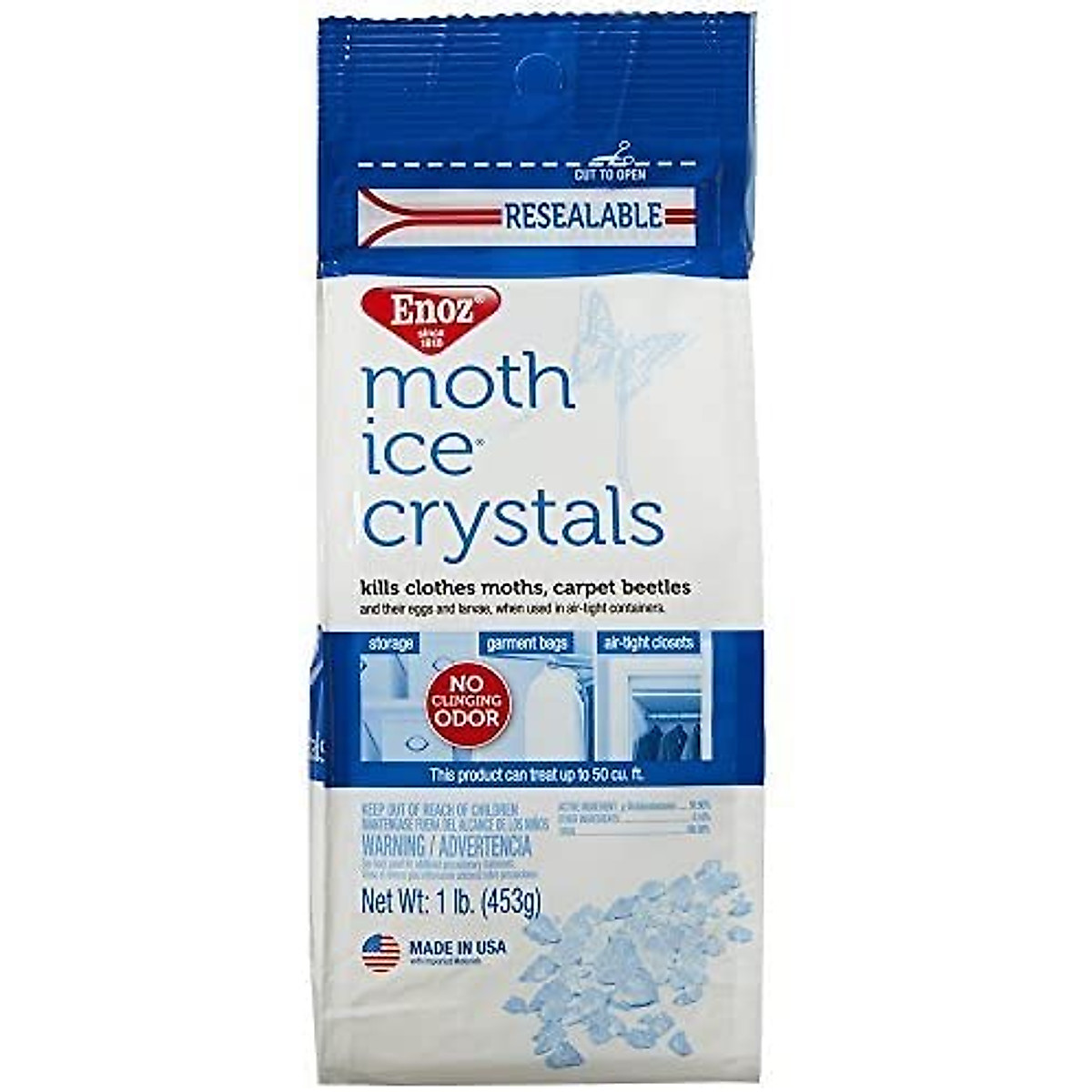 Enoz Moth Crystals 1 Lb.