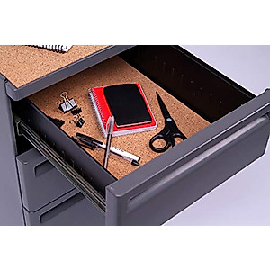 Con-Tact Brand Roll, Cork, 18" x 4' Self-Adhesive Shelf Liner, Brown