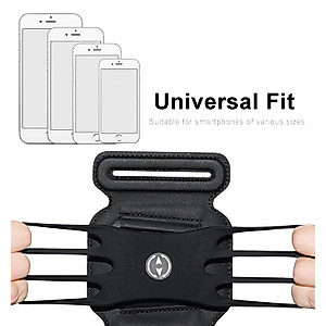 Bidook Armband Case Running Phone Holder 360° Rotatable Hiking Rowing Mountaineering Biking Phone Arm Band for iPhone 14 13 12 11 Pro Max Mini SE Xs XR X 8 7 Plus Samsung LG Google Pixel Motorola