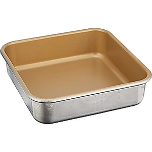 Nordic Ware Naturals Aluminum NonStick 9x9-Inches Square Cake Pan