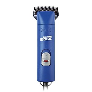 Andis 23085 UltraEdge AGC Super 2-Speed Detachable Blade Clipper with Super Blocking Blade for Cattle & Horses, Blue