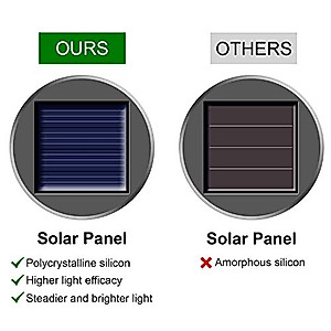 Solar Outdoor Lights Decorative 12 Pack, Hanging Solar Garden Lights Waterproof, Solar Powered Globe Lantern Cracked Glass Ball Lights for Yard Patio Fence Tree Umbrella Holiday Decoration,Warm White