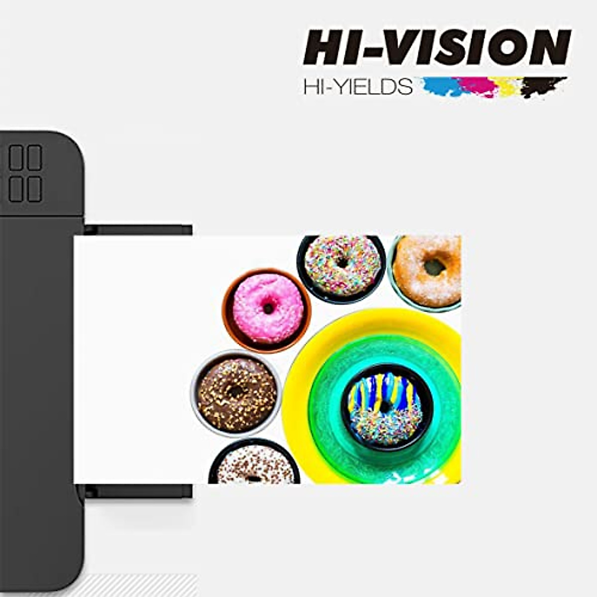 HI-Vision HI-Vision ® Compatible Ink Cartridge Replacement for Brother LC3019XL Used for MFC-J5330DW/MFC-J6530DW/MFC-J6730DW/MFC-J6930DW, (4-Pack, 1 Black, 1 Cyan, 1 Magenta, 1 Yellow)