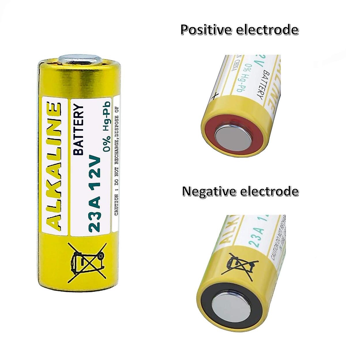 SKOANBE 5PCS 23A 12V Alkaline Battery A23 L1028 MN21 12Volts Battery