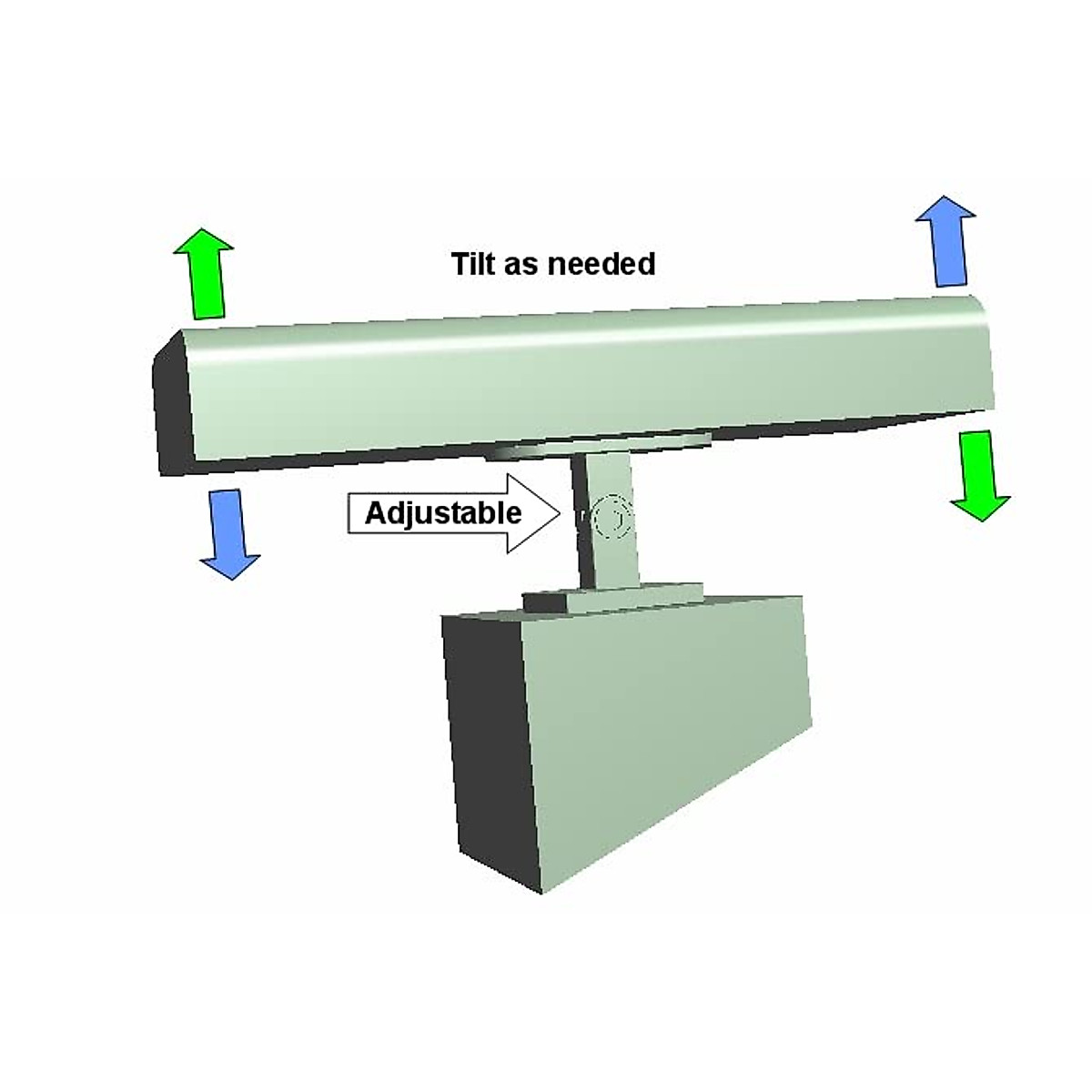 Stainless Steel Handrail Bracket - Adjustable
