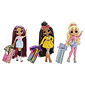 LOL Surprise OMG World Travel™ Fly Gurl Fashion Doll with 15 Surprises Including Fashion Outfit, Accessories and Reusable Playset – Great Gift for Girls Ages 4+