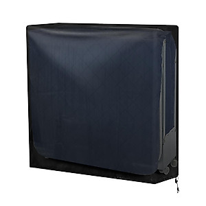 Qwork Universal Rollaway Bed Cover, 40" x 13" x 41", Thickened Storage Cover for 38 in Folding Cot Bed, Water & Dust Resistant, with 600D Fabric Zipper, Folding Bed Storage Cover Bed Protector